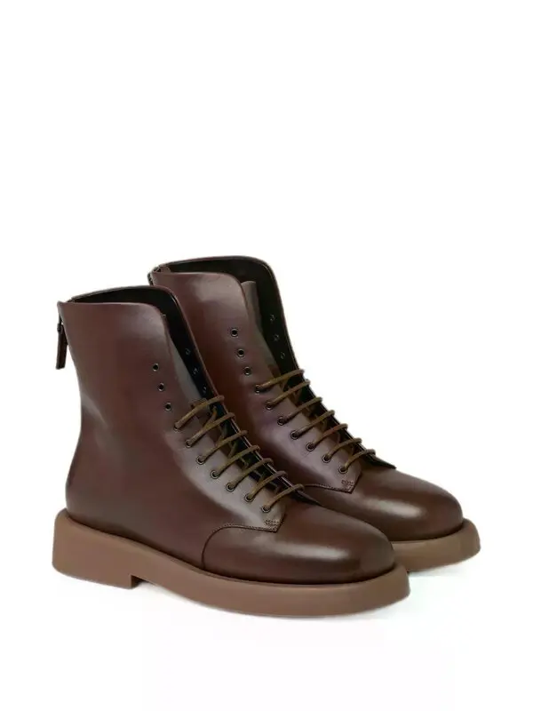 Marsèll Gommello Round-toe Lace-up Ankle Boots