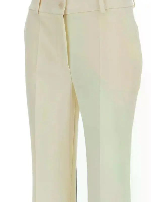 P.a.r.o.s.h Pressed-crease Flared Tailored Trousers