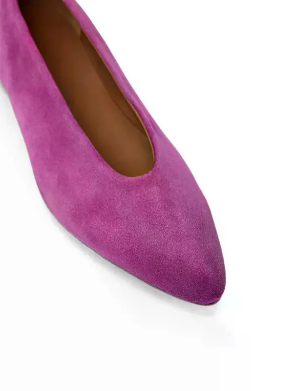 Marsèll Suede Pointed-toe Kitten Heel Pumps