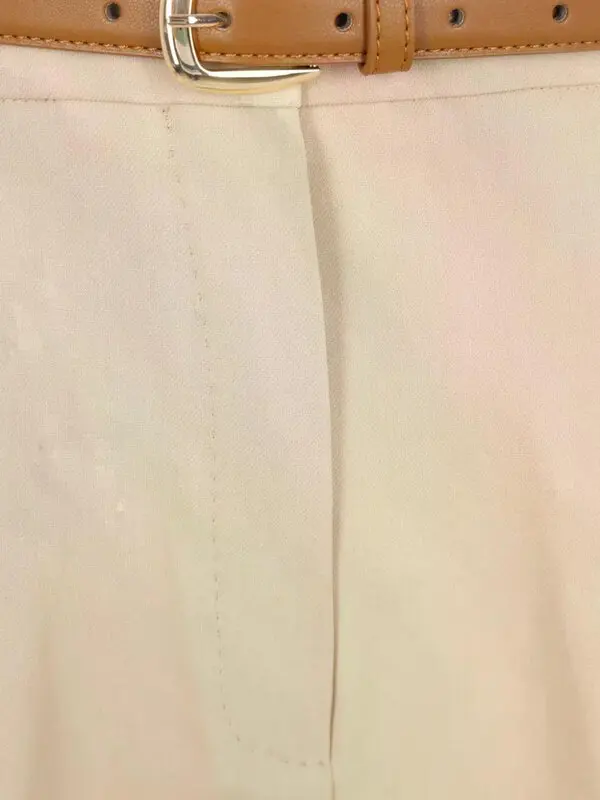 Max Mara Belted Pleated Trousers