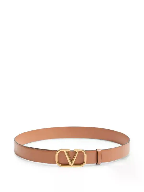 Valentino Garavani Vlogo Signature Belt - Brown