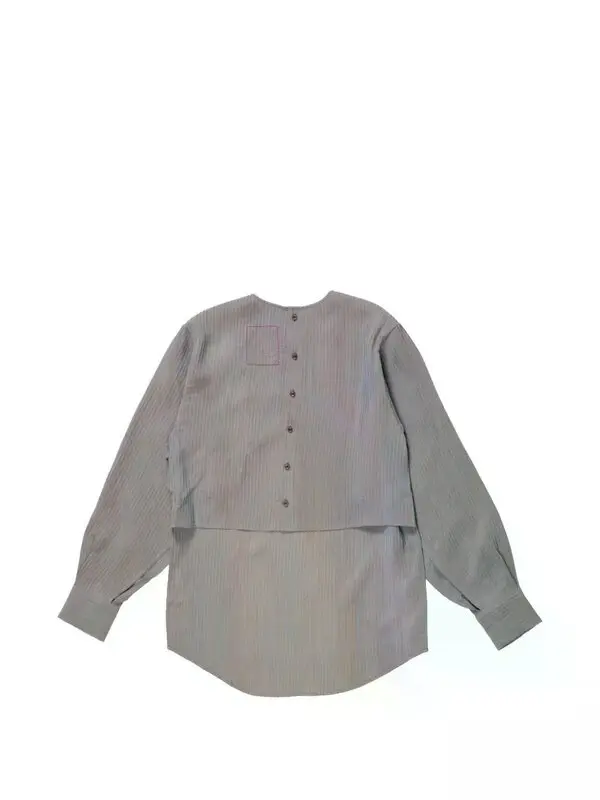 UMA WANG Striped Long Sleeve Top