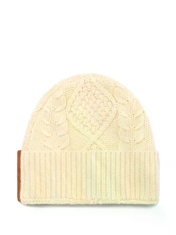 DIESEL® Cable-knit Beanie Hat