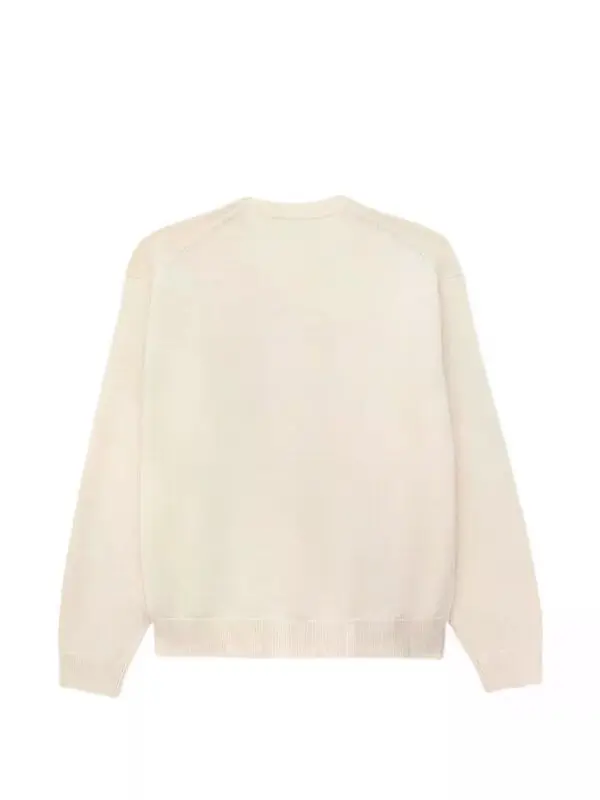 Kenzo Logo Embroidered Crew Neck Sweater