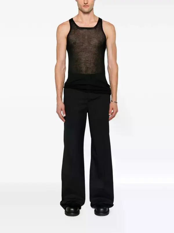 Rick Owens Ribbed Knit Tank Top
