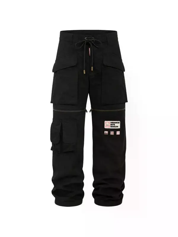 Dsquared2 Cargo Pants With Zip Detailing