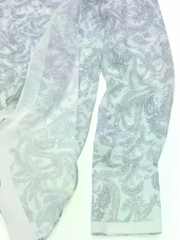 Acne Studios Silk Paisley Blouse