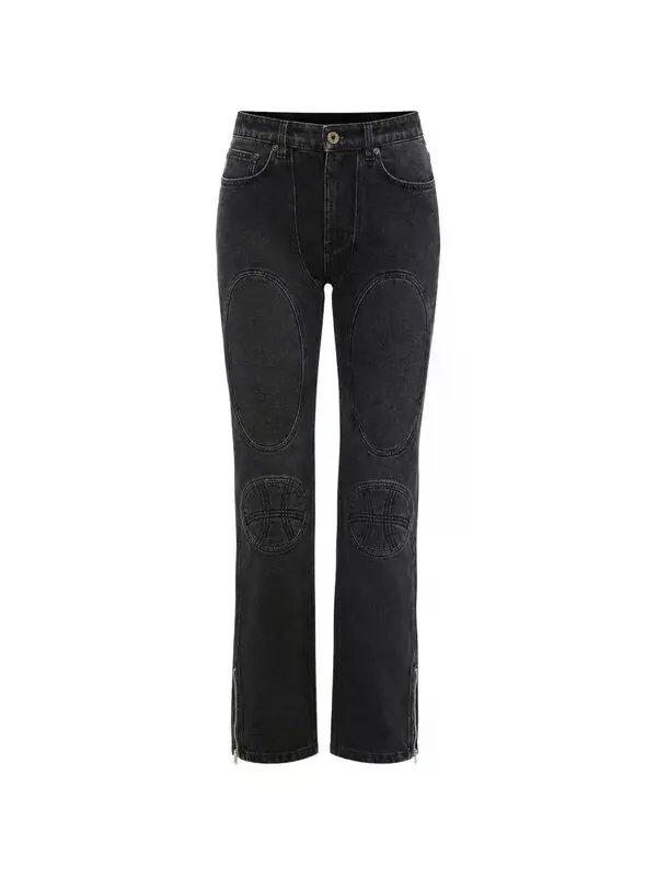 JEAN PAUL GAULTIER Lace-up Detail Jeans
