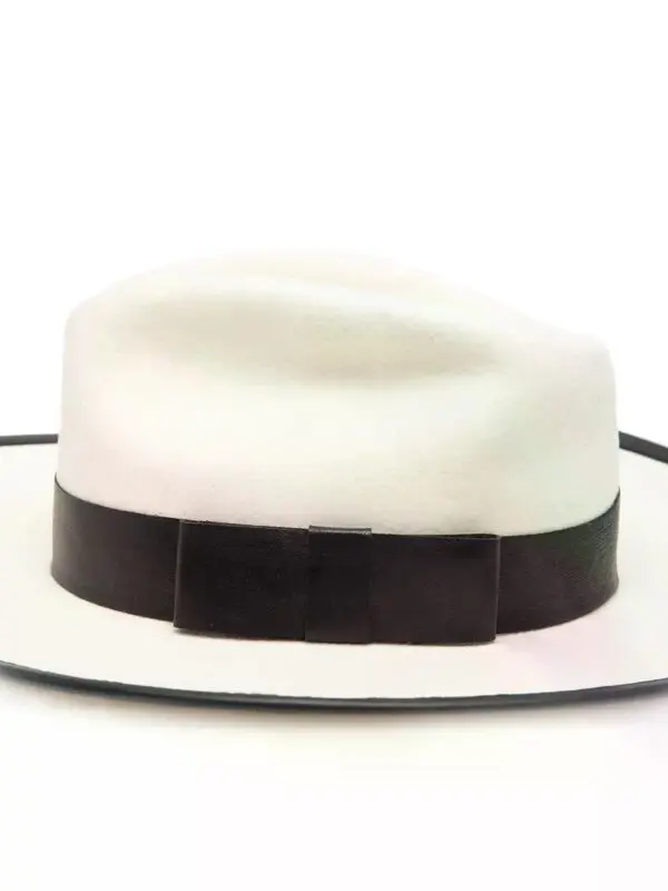 Nina Ricci Ribbon Trim Hat