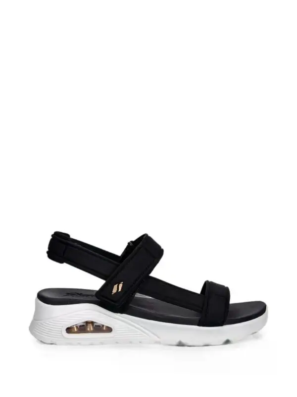 Sketchers Uno Summer Stand 2 Touch-strap Sandals - Black
