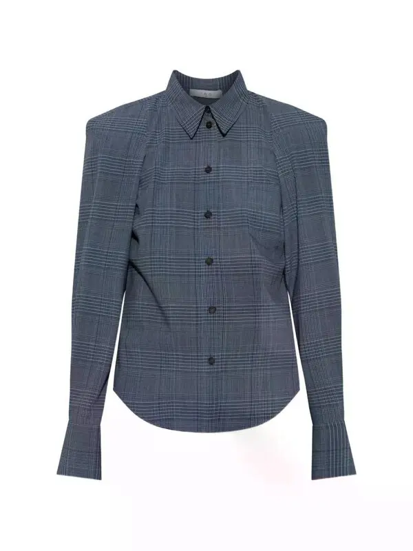 IRO PARIS Check Pattern Lidja Shirt