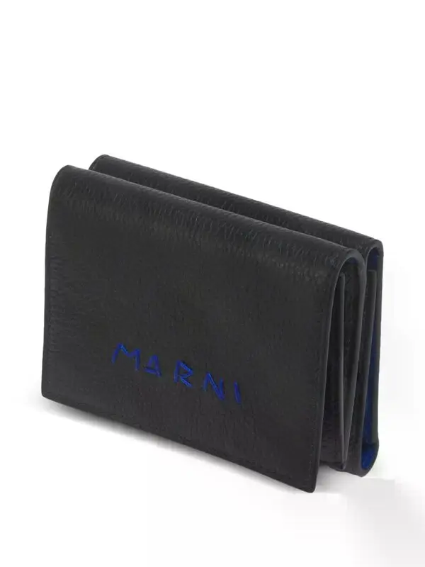 Marni Mending Logo Trifold Wallet