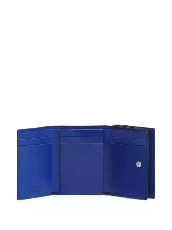 Marni Mending Logo Trifold Wallet