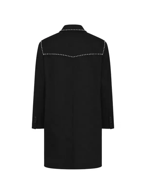 Dsquared2 Stud-embellished Relaxed-fit Coat