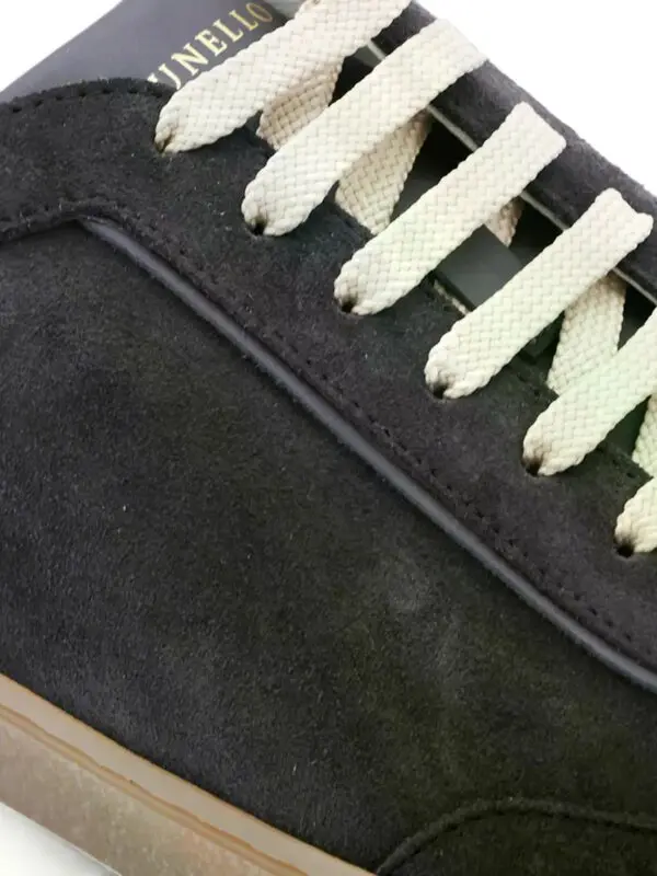 Brunello Cucinelli Suede Lace-up Sneakers