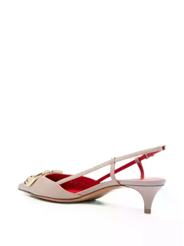 Valentino Garavani Vlogo Signature Slingback Pumps