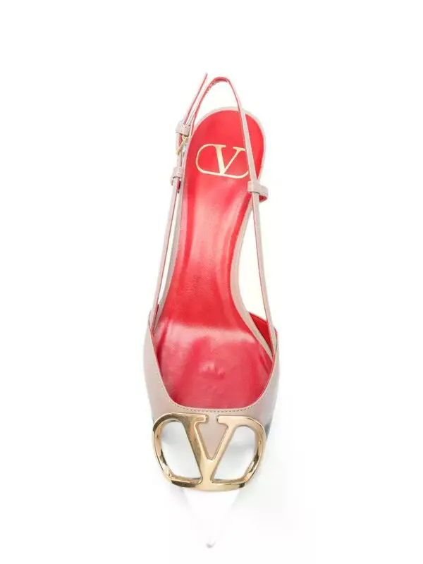 Valentino Garavani Vlogo Signature Slingback Pumps