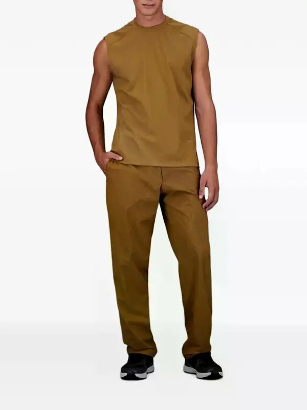 Herno Woven Belt-strap Trousers