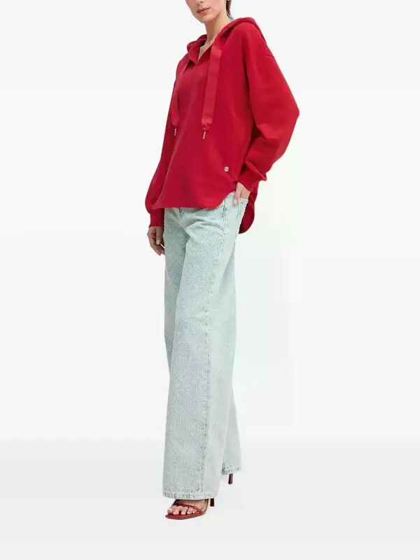 JOOP! Tristani Logo-drawstring V-neck Hoodie