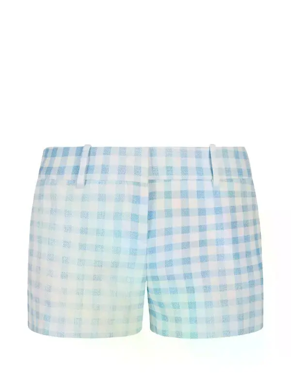 Ermanno Scervino Gingham Check Tailored Shorts