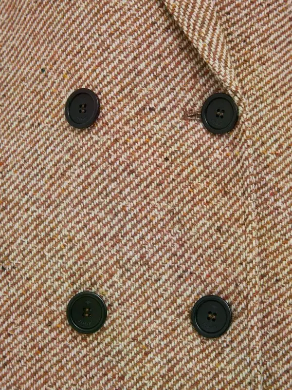 JOOP! Herringbone Double-breasted Coat