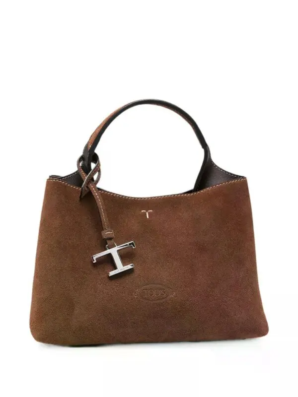 TOD'S Micro Suede Tote Bag