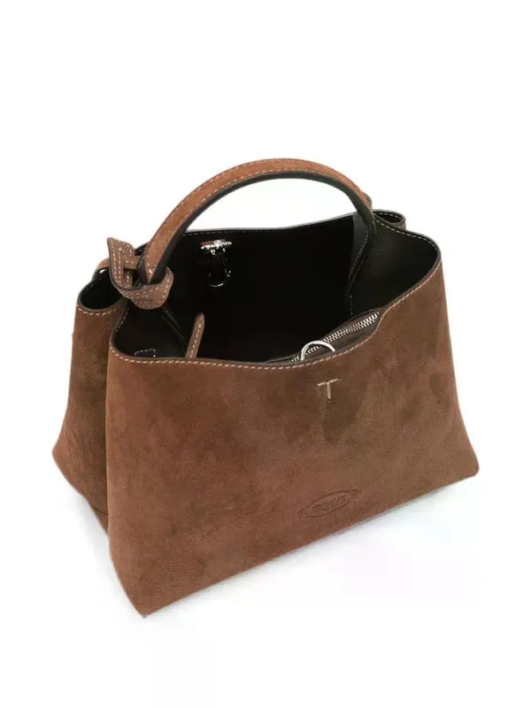 TOD'S Micro Suede Tote Bag