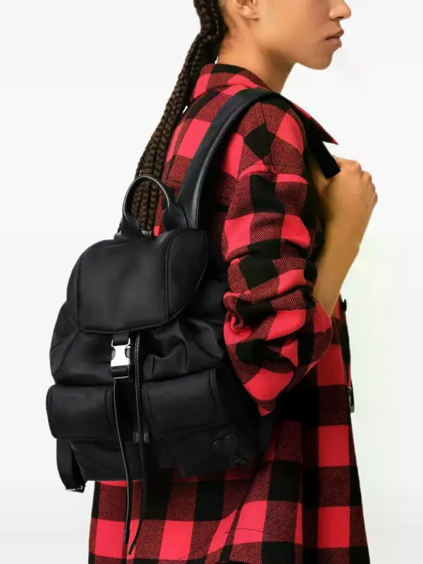 AMI Paris Small Marcel Flap Backpack