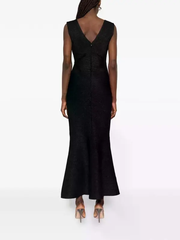 Herve Leger The Mira Bandage Maxi Dress
