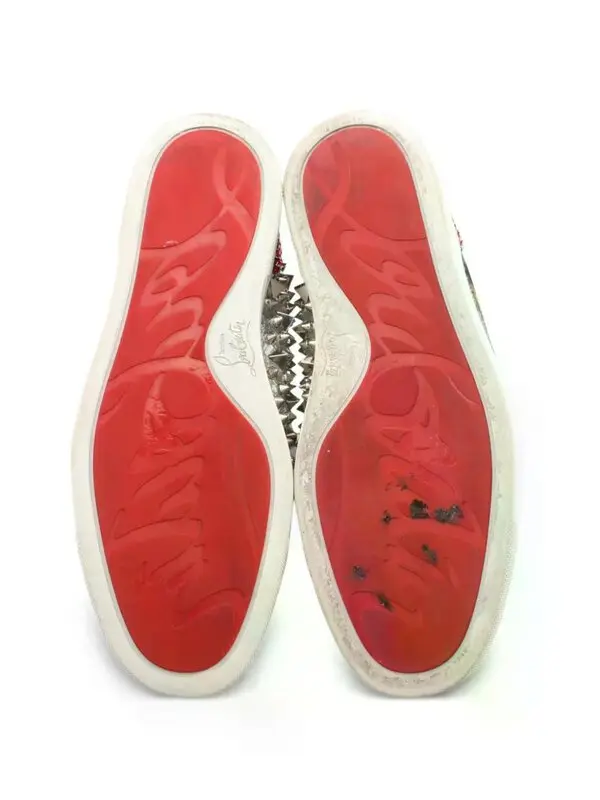 CHRISTIAN LOUBOUTIN High Top Sequin Sneakers