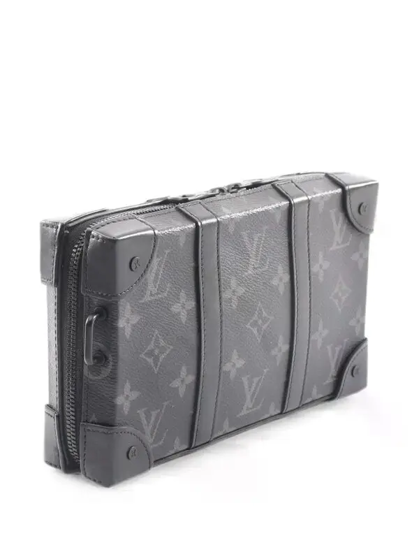 LOUIS VUITTON Soft Trunk Messenger Bag Monogram Eclipse