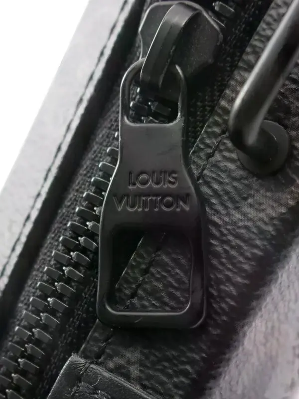 LOUIS VUITTON Soft Trunk Messenger Bag Monogram Eclipse