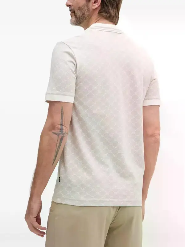 JOOP! Jessino Monogram-pattern Polo Shirt