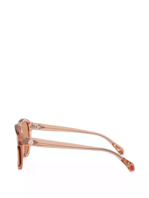 Moncler Incline Geometric-frame Sunglasses - Pink