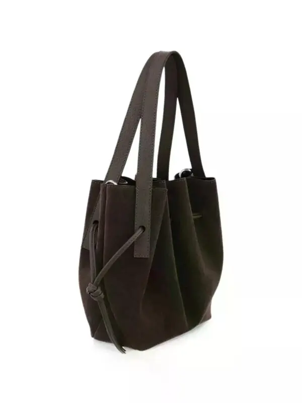 Yuzefi Mini Suede Tote Bag - Brown