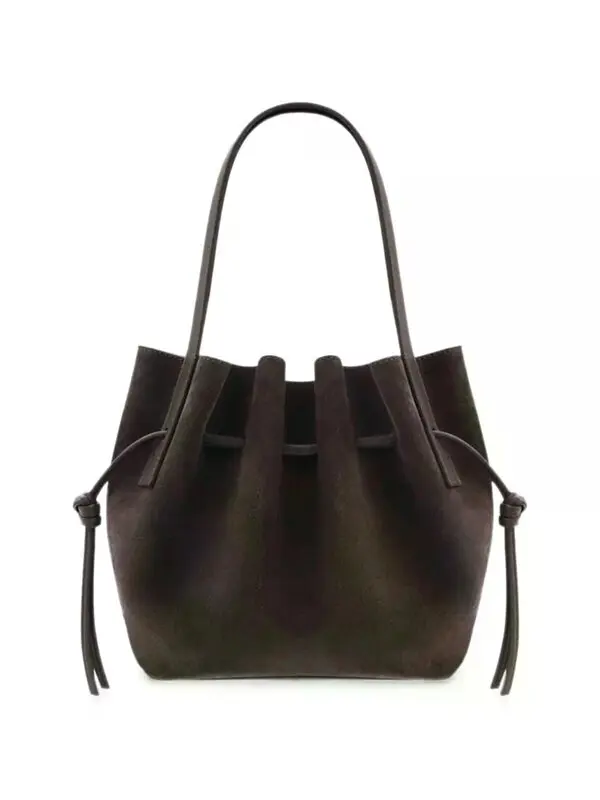 Yuzefi Mini Suede Tote Bag - Brown