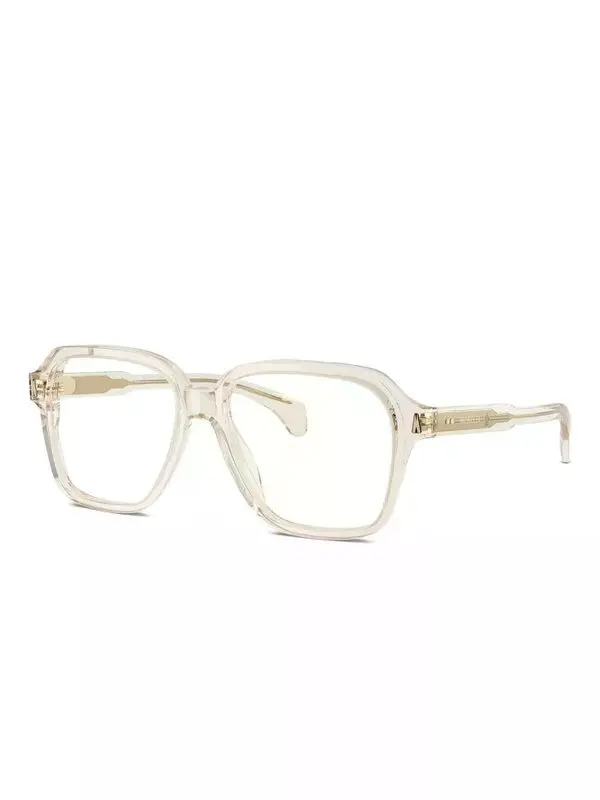 Moncler Geometric Frame Glasses