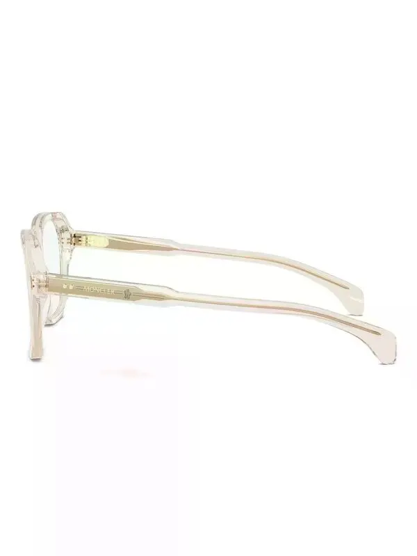 Moncler Geometric Frame Glasses