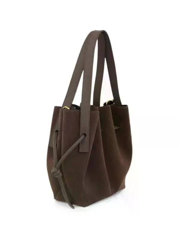 Yuzefi Mini Suede Tote Bag - Brown
