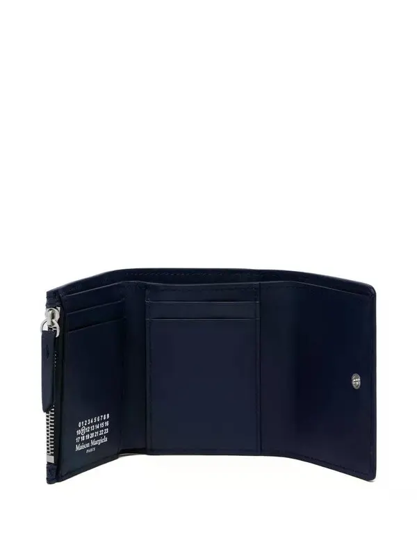MAISON MARGIELA Four Stitches Crackled Leather Wallet