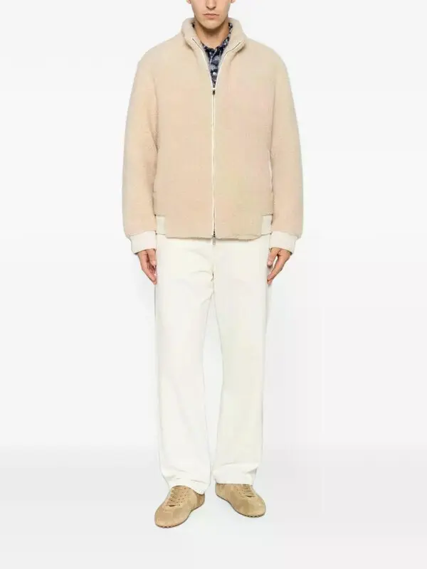 GOD'S TRUE CASHMERE Ribbed-hem Jacket