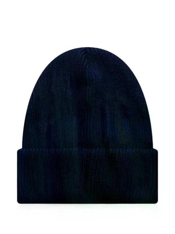SAINT MXXXXXX Logo-patch Knit Beanie - Blue
