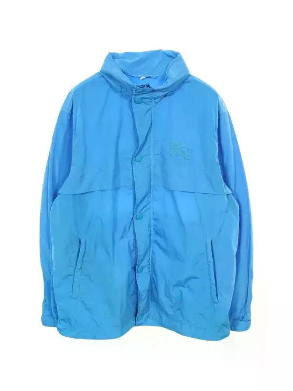 Burberry Hooded Jacket With Front Press-stud Fastening