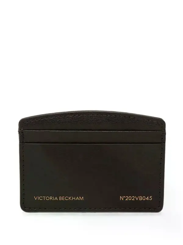 Victoria Beckham Leather Card Holder - Black