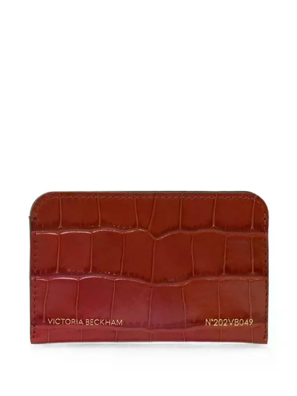 Victoria Beckham Envelope Card Holder - Red