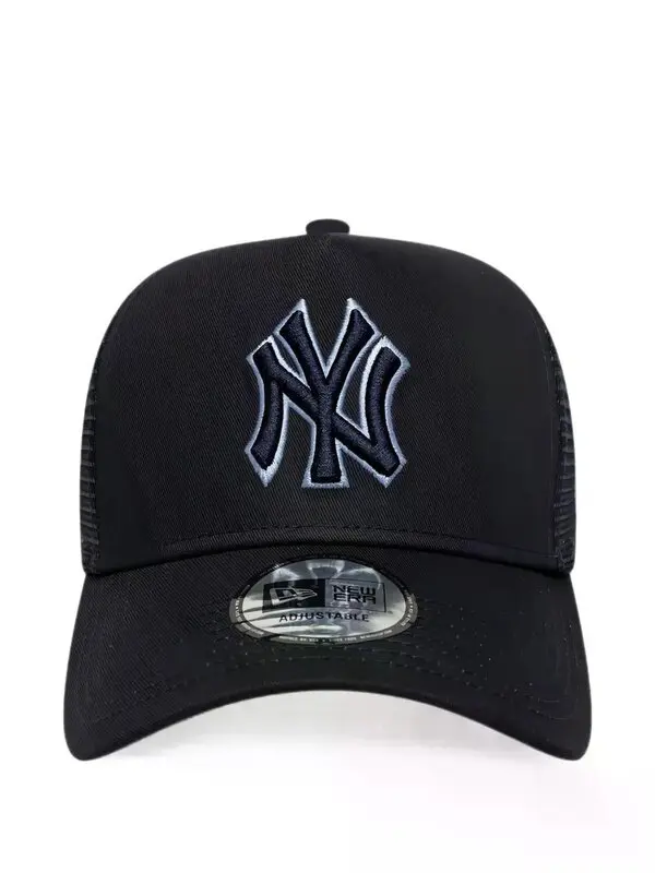 New Era Mlb Outline New York Yankees Trucker Cap - Blue