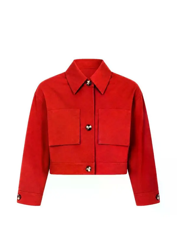 Maison Rabih Kayrouz Cropped Button-up Jacket