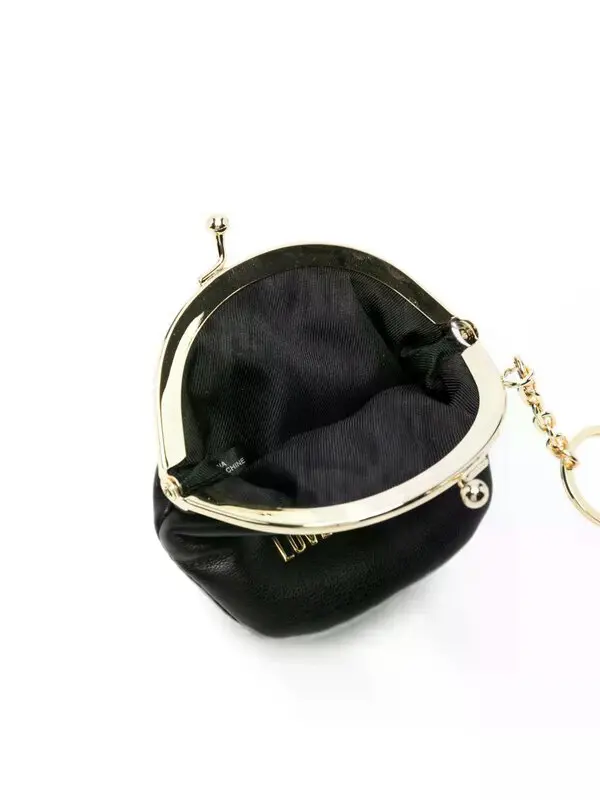 Moschino Logo-plaque Clip-fastening Wallet