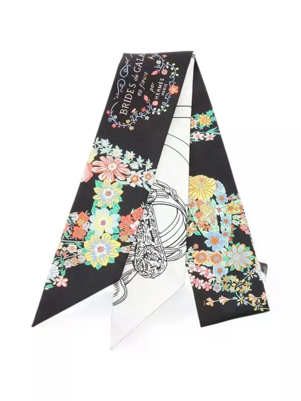 Hermès Brides De Gala Scarf - Black