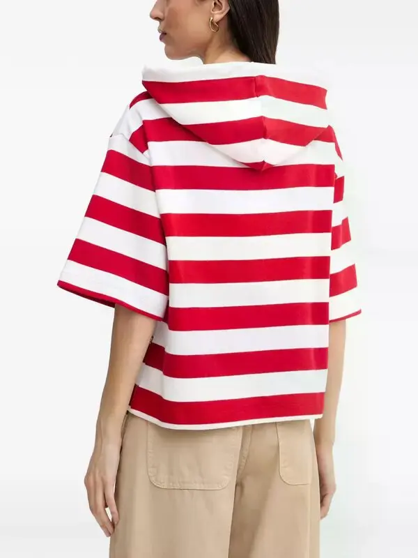 JOOP! Timira Striped Drawstring Hoodie